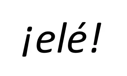 Significado de la palabra elé en Ecuador 2025 elyex